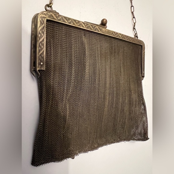 Bags | Antique Metal Mesh Victorian Purse Bag | Poshmark
